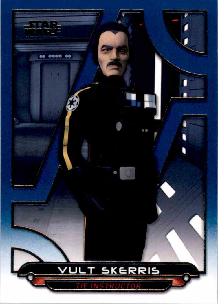 2018 Star Wars Galactic Files Blue Vult Skerris #REB-40 on Kronozio