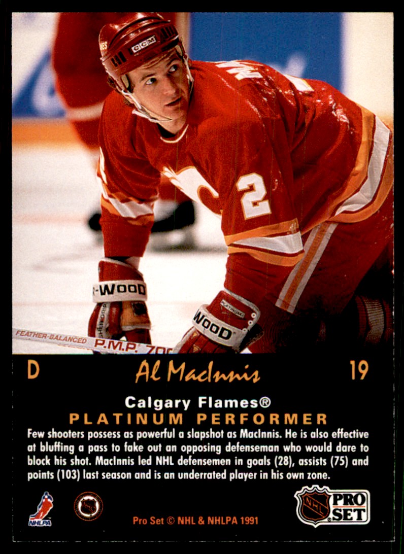 1991-92 Pro Set Platinum Calgary Flames Team Logo #2 on Kronozio