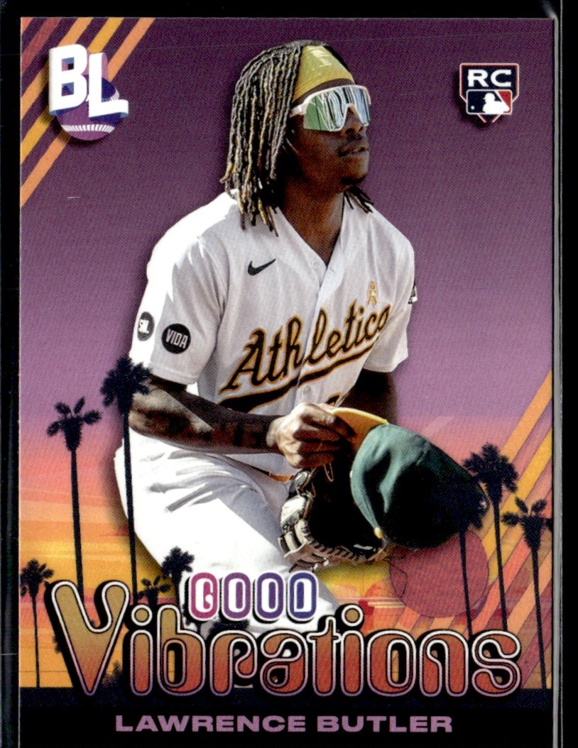2024 Topps Big League Good Vibrations Lawrence Butler #GV15 on Kronozio