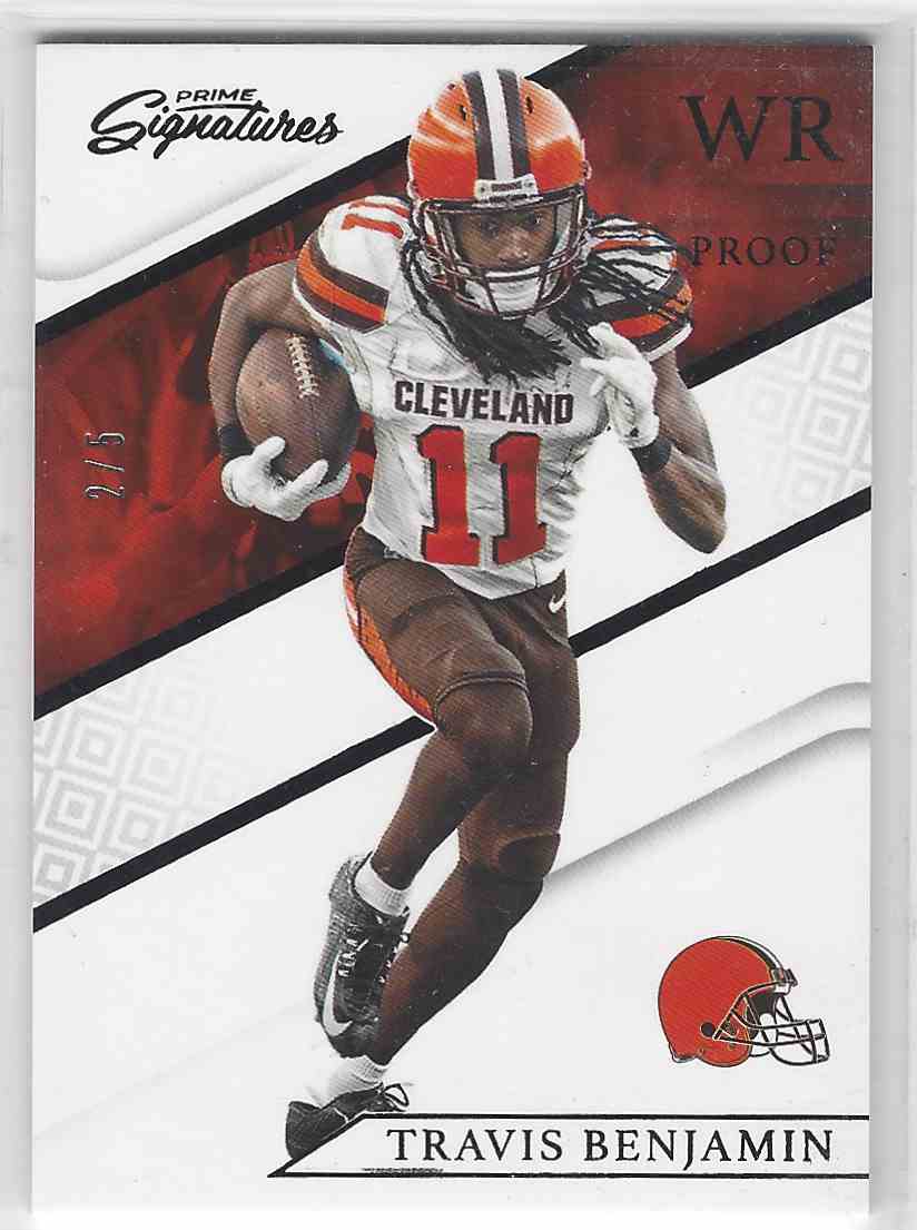 2016 Prime Signatures Travis Benjamin #156 on Kronozio