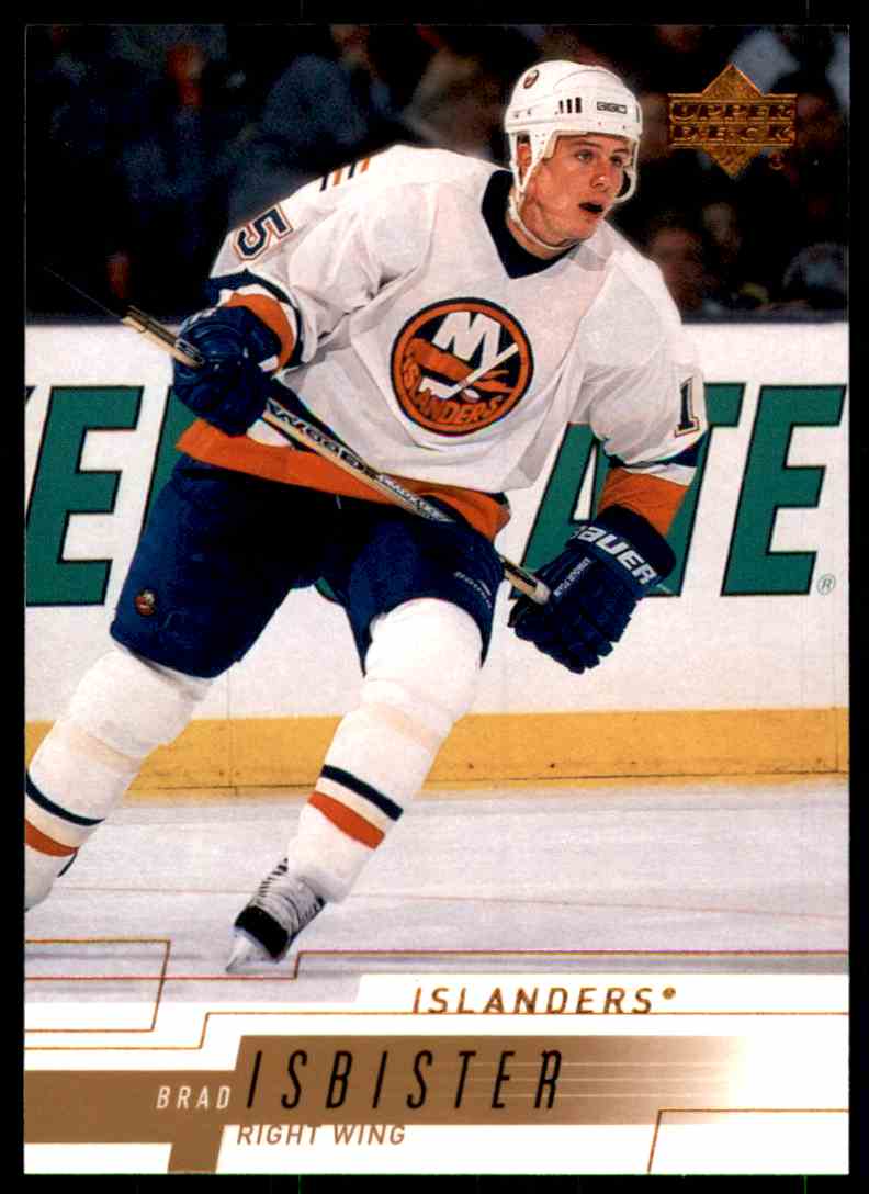 2000-01 Upper Deck Brad Isbister #337 on Kronozio