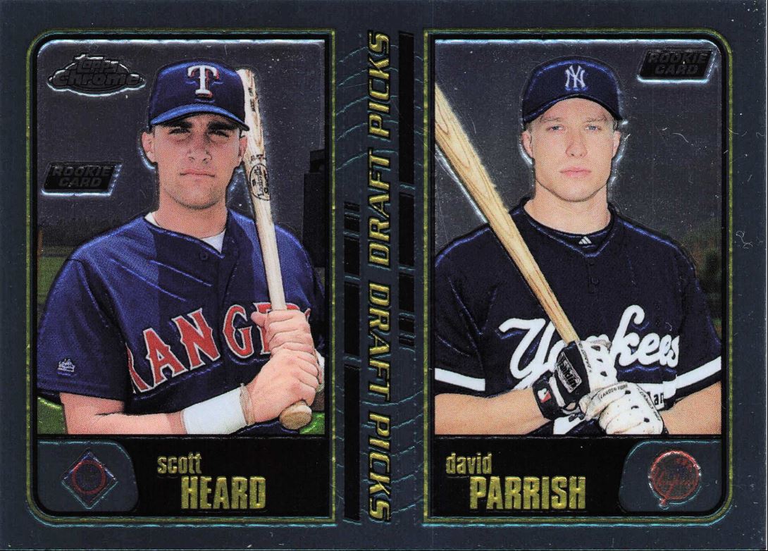 2001 Topps Chrome Scott Heard/David Parrish #281 on Kronozio