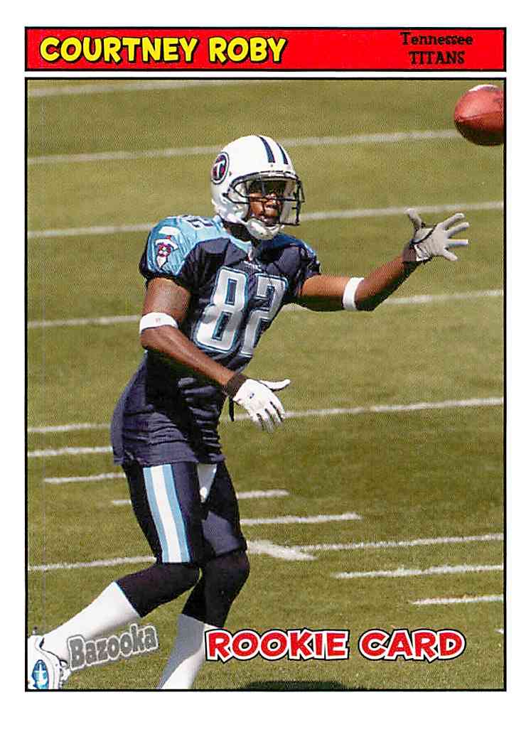 2005 Bazooka Courtney Roby #189 on Kronozio