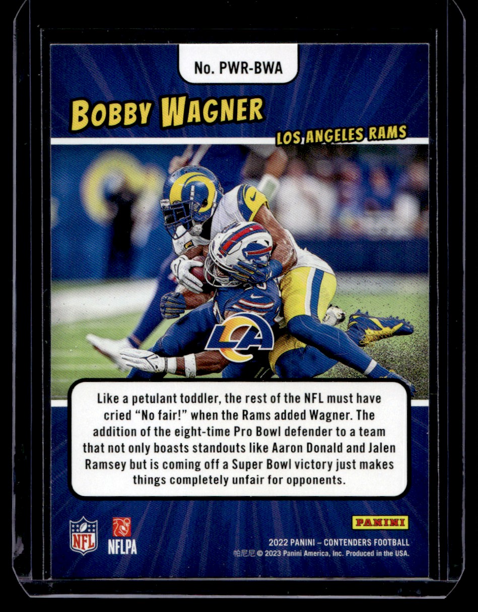 2022 Panini Bobby Wagner #PER-BWA on Kronozio
