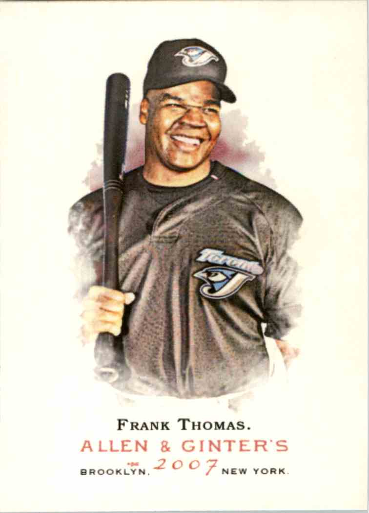 2007 Topps Allen & Ginter's - Frank Thomas - #160 on Kronozio