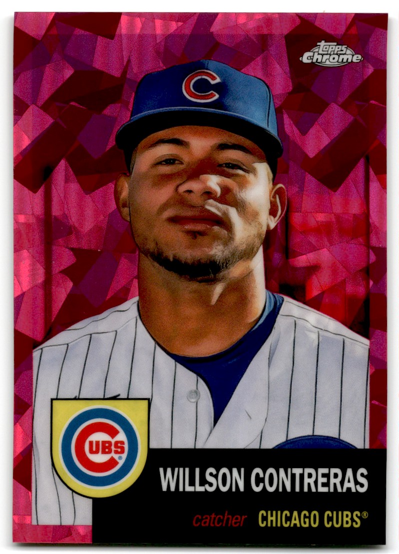 2022 Topps Chrome Platinum Anniversary Red ATOMIC Refractor Willson ...