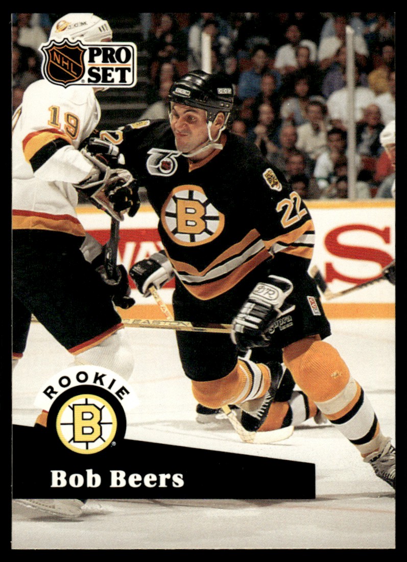 1991-92 Pro Set Bob Beers #520 on Kronozio