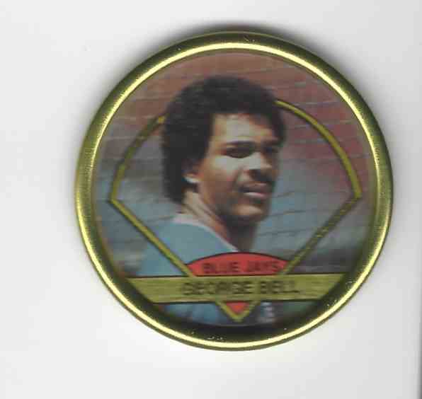 1990 Topps Coins George Bell #5 on Kronozio