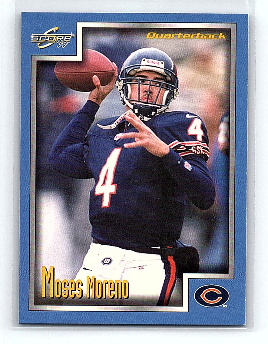 1999 Score Moses Moreno #27 on Kronozio