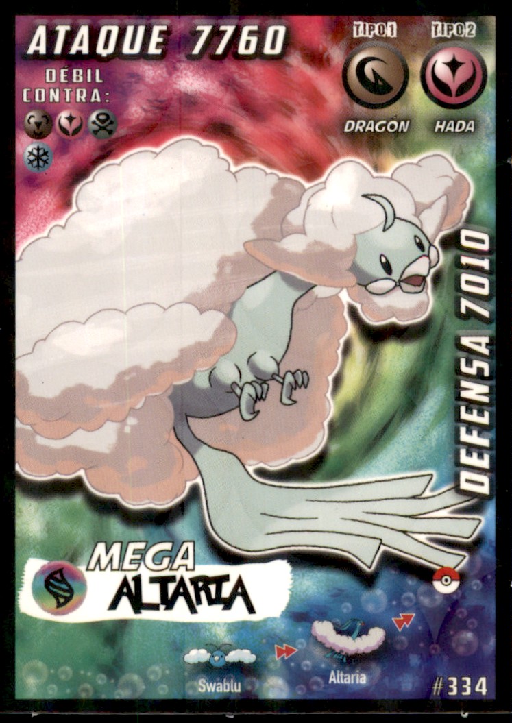 2020 Pokemon Mega Evolution Mega Altaria #334 on Kronozio