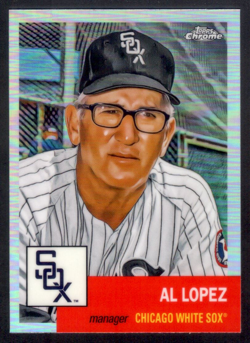 2022 Topps Chrome Platinum Anniversary Refractor Al Lopez #85 on Kronozio