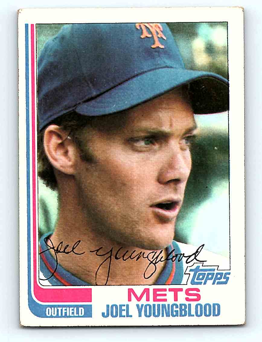 1982 Topps Baseball Card B1223 Joel Youngblood #655 on Kronozio
