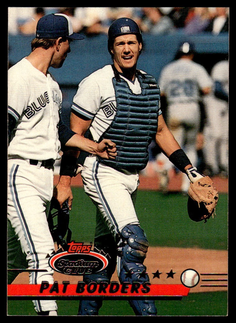 1993 Stadium Club Pat Borders #1 on Kronozio