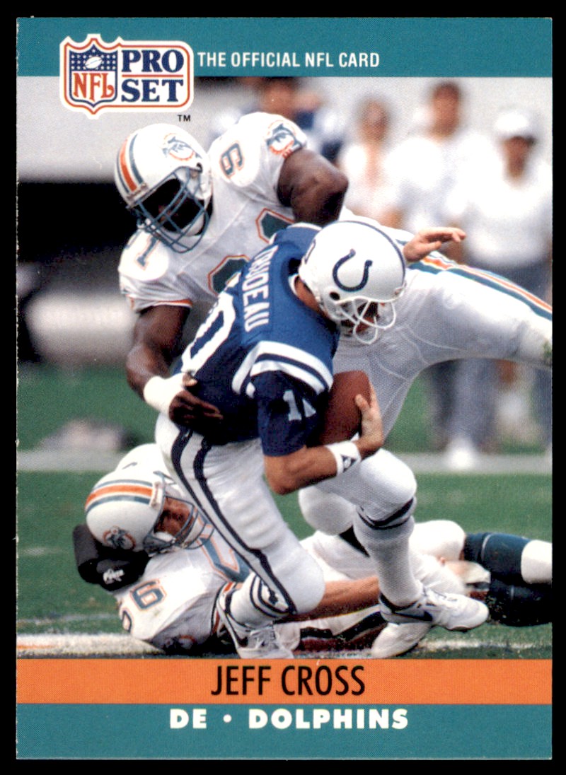 1990 Pro Set Jeff Cross #557 on Kronozio