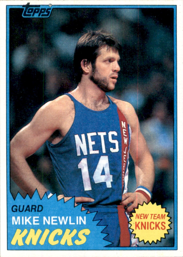 1981-82 Topps Basketball Mike Newlin (B) New York Knicks #E80 | eBay
