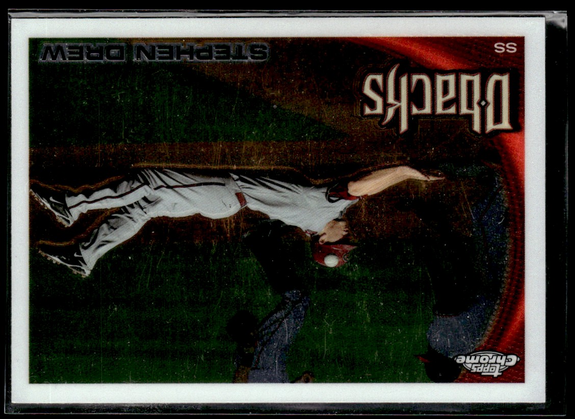2010 Topps Chrome Stephen Drew #80 on Kronozio
