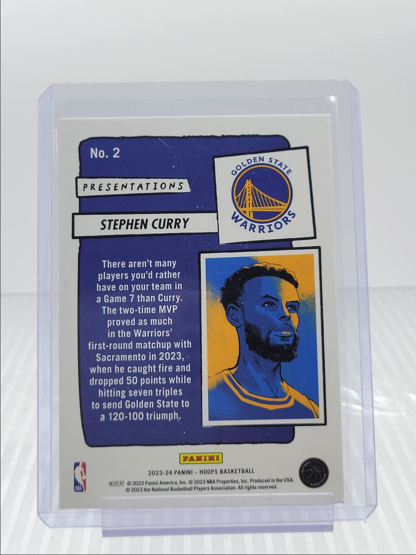 2023-24 NBA HOOPS PRESENTATIONS SP WARRIORS STEPHEN CURRY on Kronozio