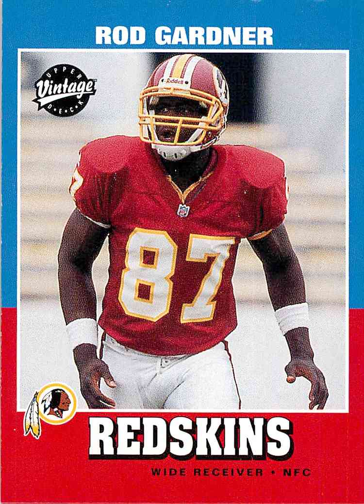 2001 Upper Deck Vintage Rod Gardner #259 on Kronozio