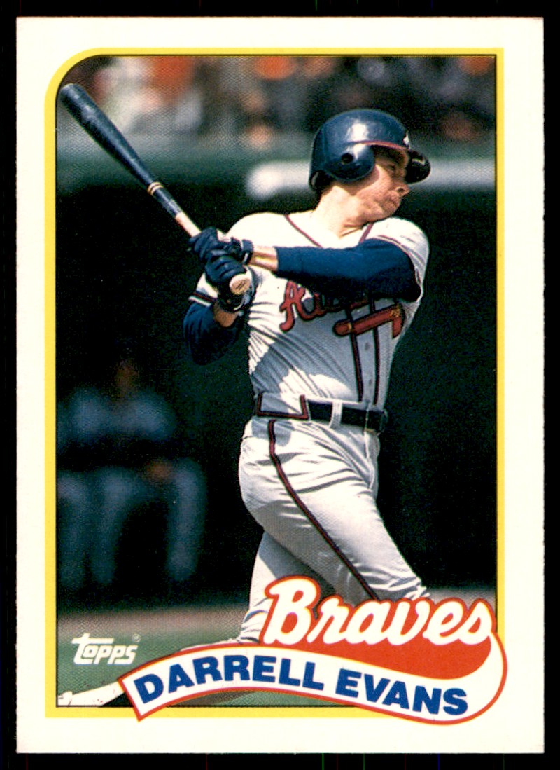 1989 Topps Darrell Evans #31T on Kronozio