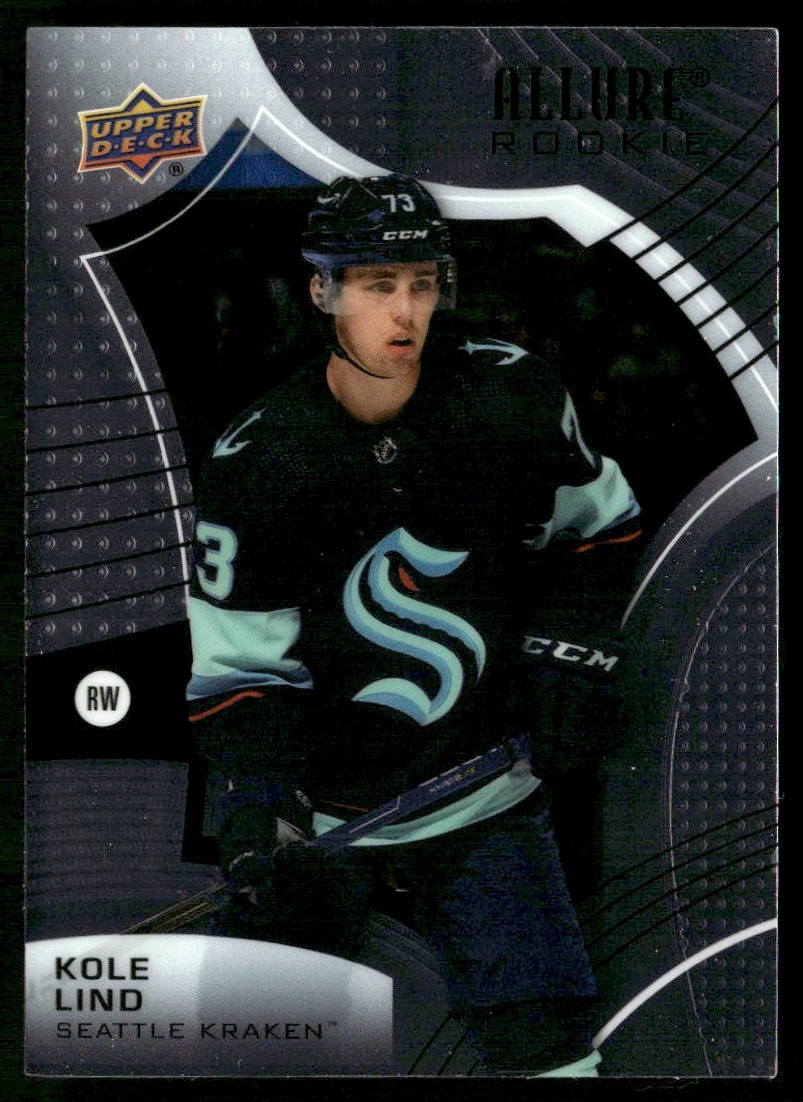 2022-23 Upper Deck Ultimate Collection 2021-22 Update Kole Lind #120 on ...