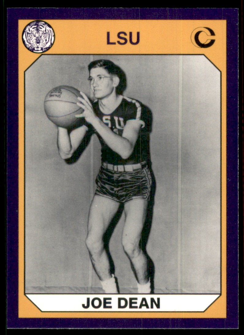 1990-91 LSU Collegiate Collection Joe Dean BK #6 on Kronozio