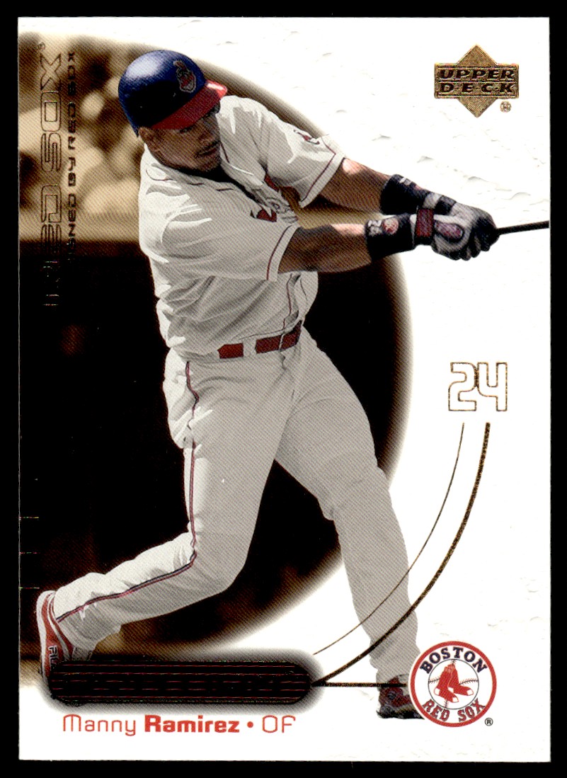 2001 Upper Deck Ovation Manny Ramirez #17 on Kronozio