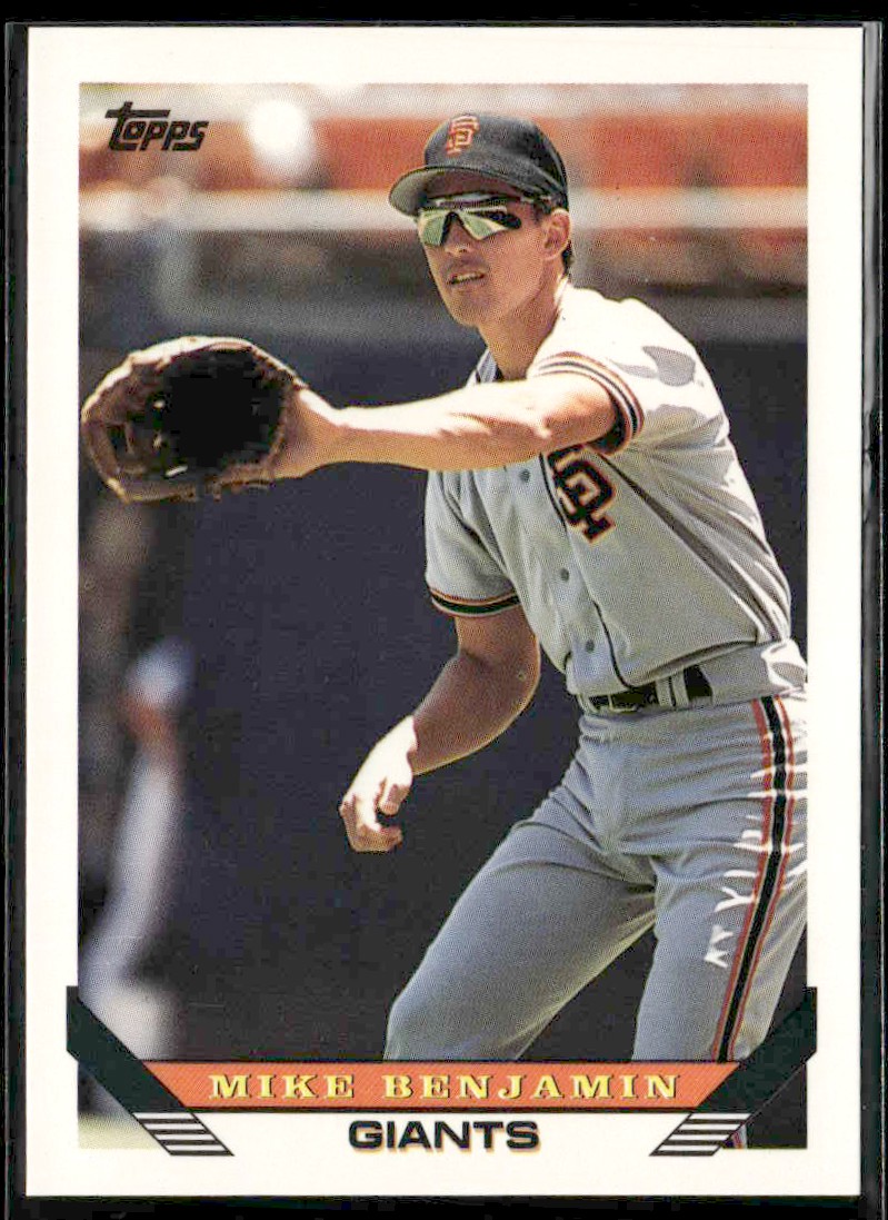 1993 Topps Mike Benjamin #384 on Kronozio
