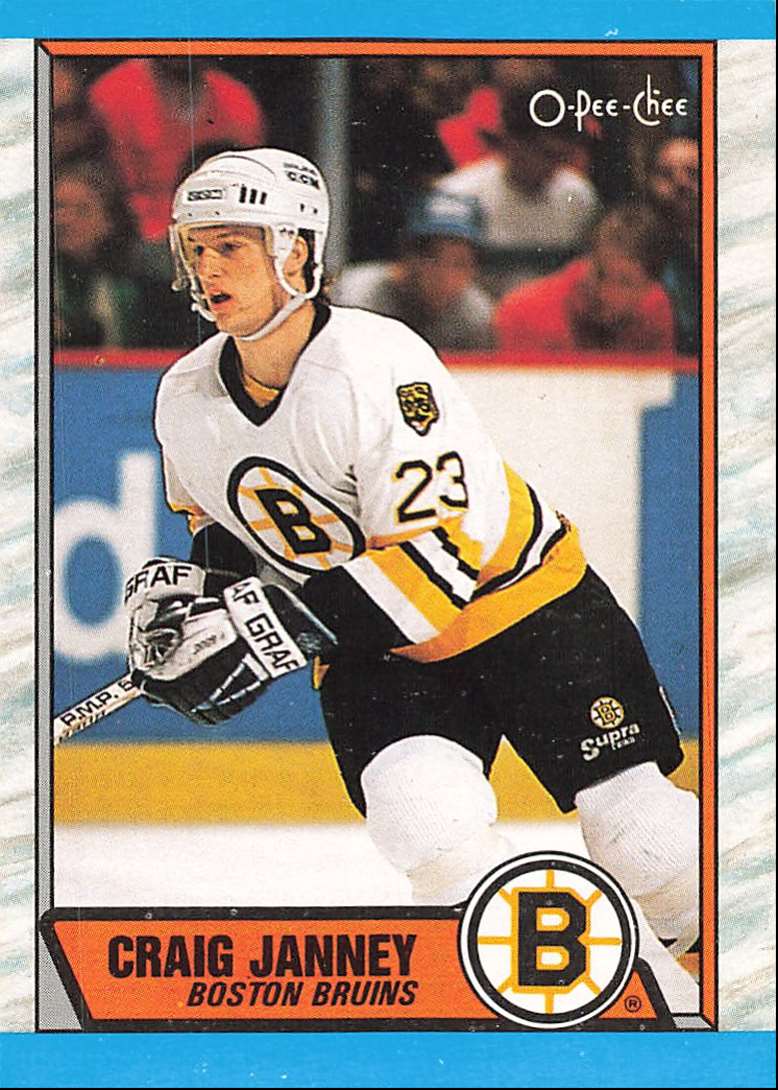 1989-90 O-Pee-Chee Craig Janney #190 on Kronozio