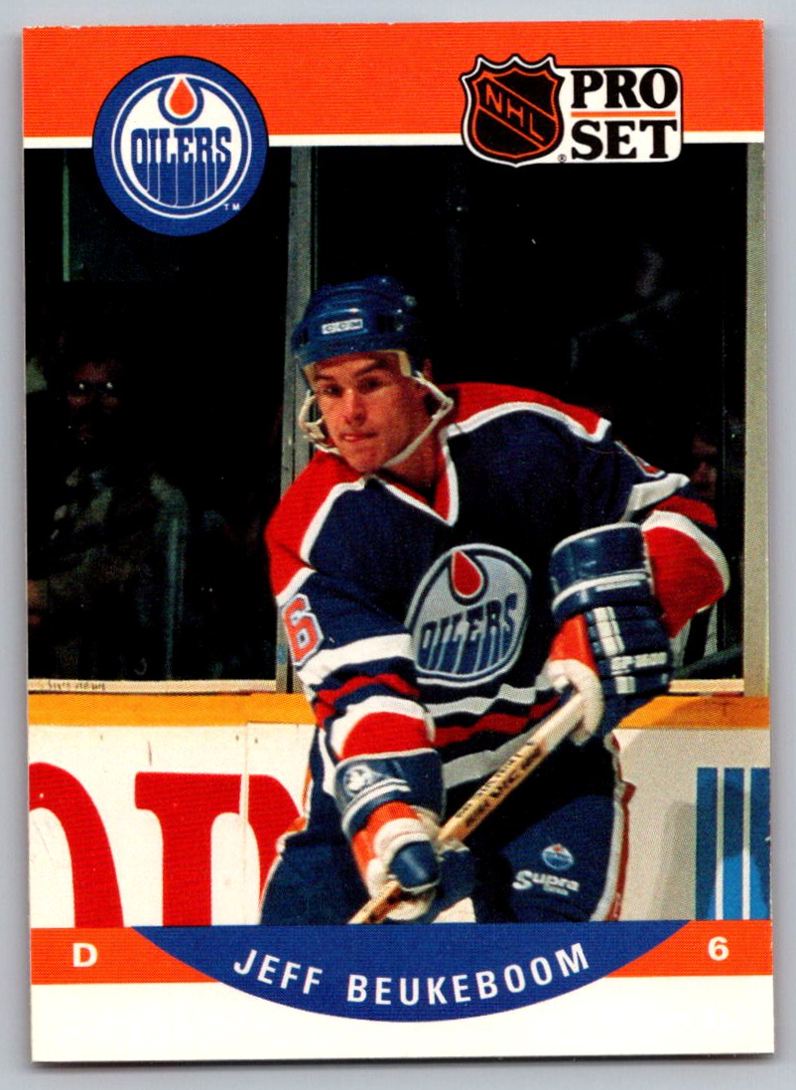 1990-91 Pro Set Jeff Beukeboom #439 on Kronozio