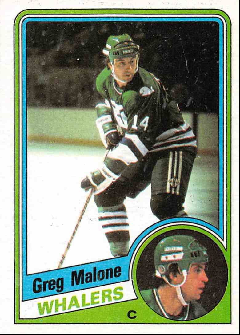 1984-85 Topps Greg Malone #57 on Kronozio