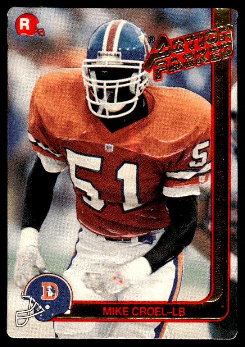 1991 Action Packed Mike Croel #3 on Kronozio