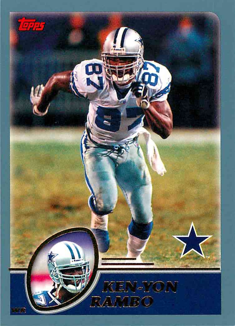 2003 Topps Ken-Yon Rambo #61 on Kronozio