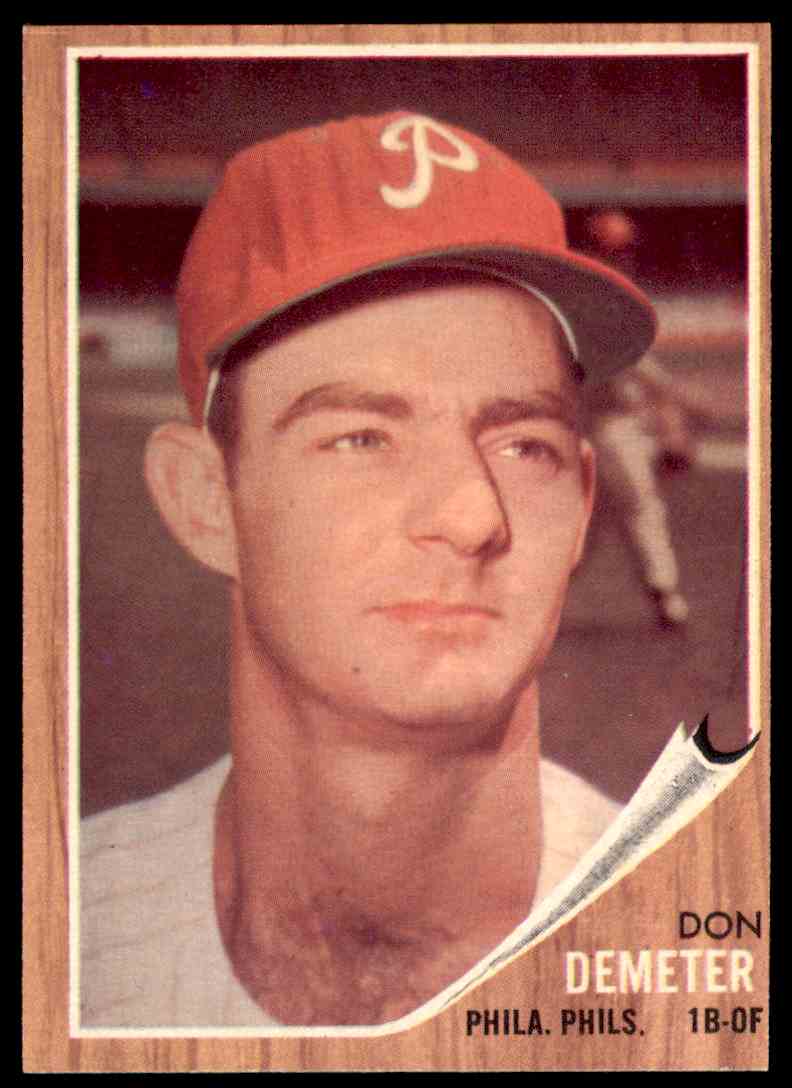1962 Topps Nmmt Don Demeter #146 on Kronozio