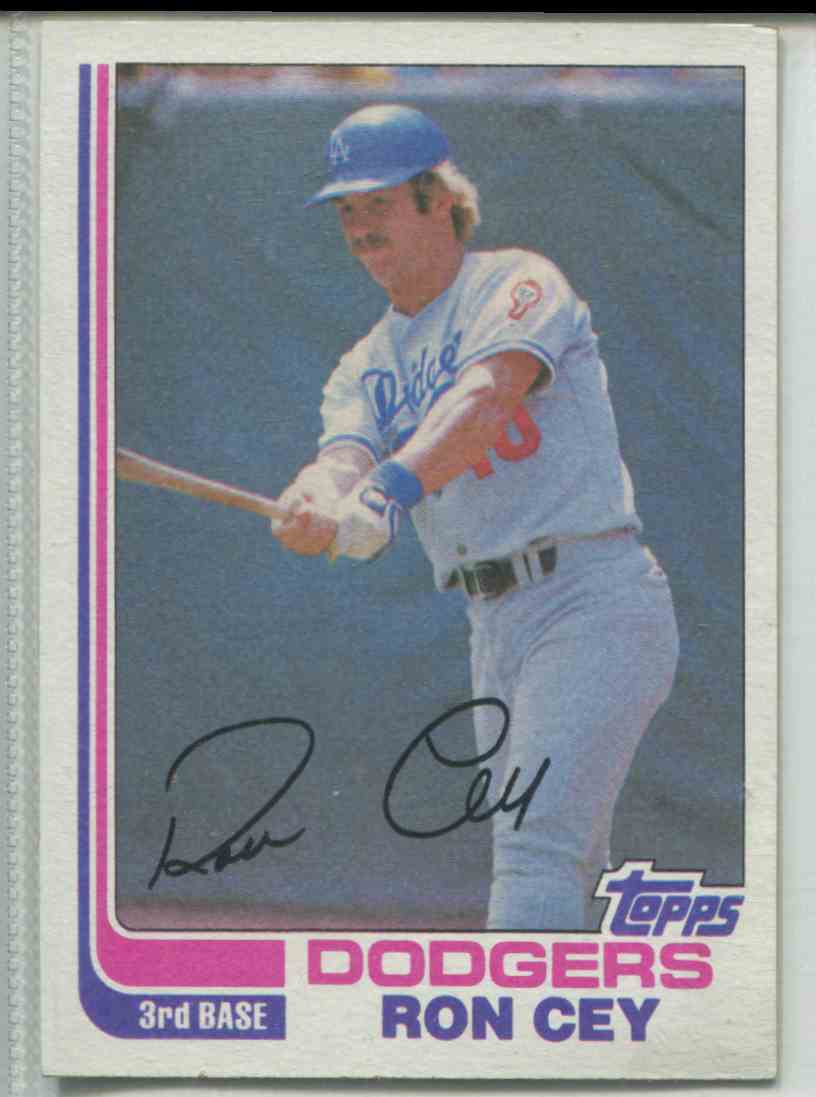 1982 Topps Ron Cey #410 on Kronozio