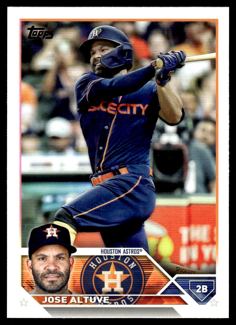 2023 Topps Jose Altuve #222 on Kronozio