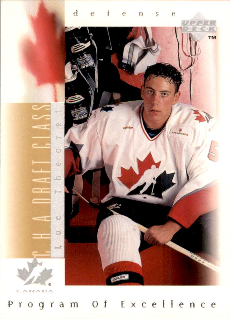 1996-97 Upper Deck Luc Theoret RC #377 on Kronozio