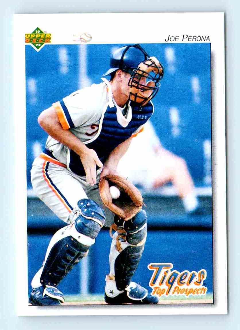 1992 Upper Deck Minors Joe Perona #90 on Kronozio