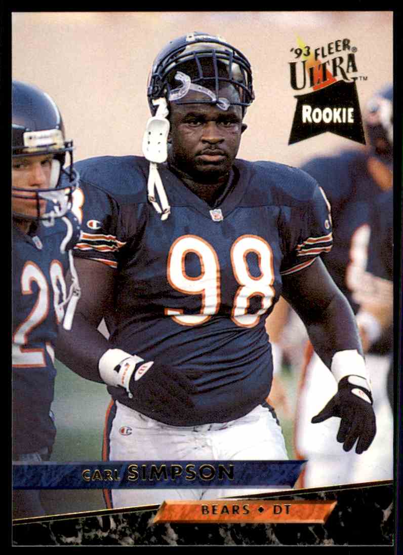 1993 Fleer Ultra Carl Simpson #50 on Kronozio