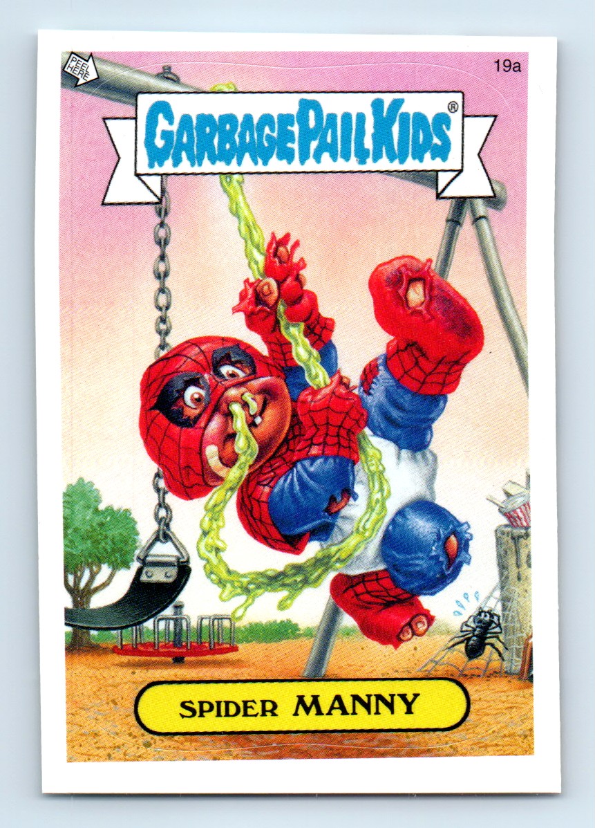 2004 Topps Garbage Pail Kids All-New Series 2 Spider MANNY "Spider Man ...