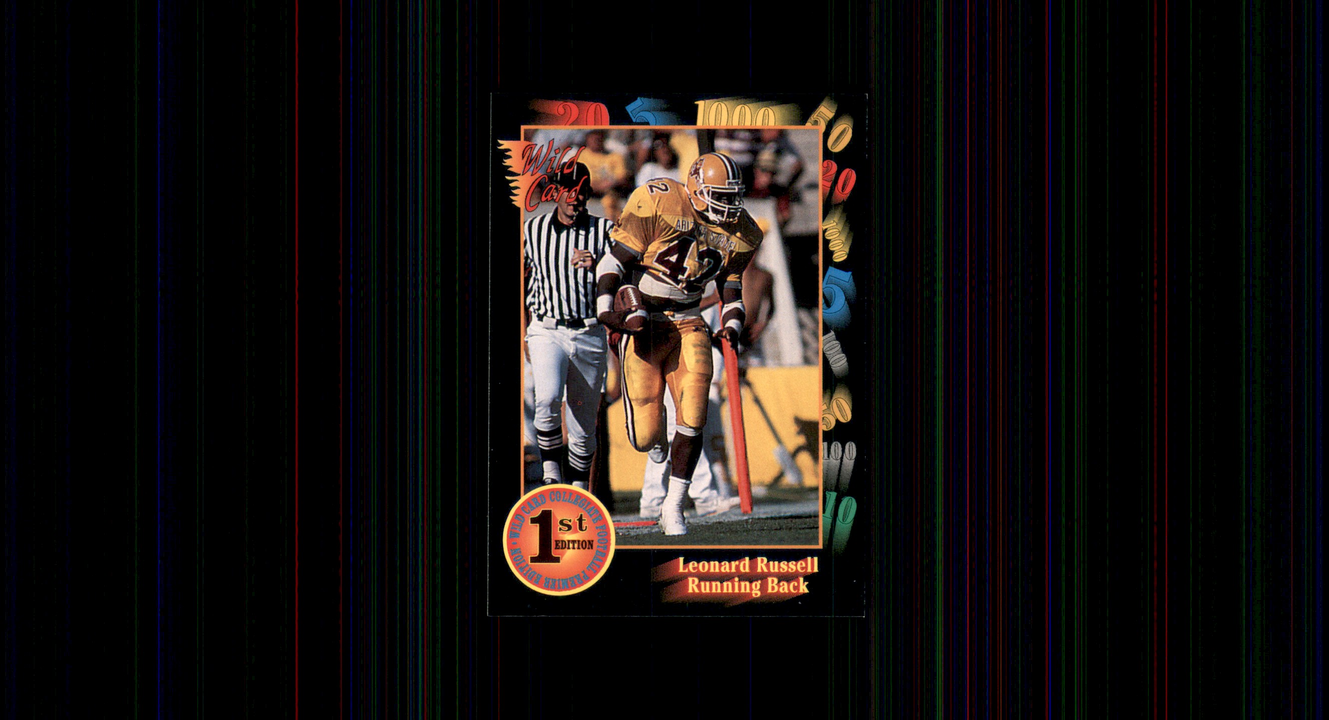 1992 Pacific Promos Leonard Russell #6 on Kronozio