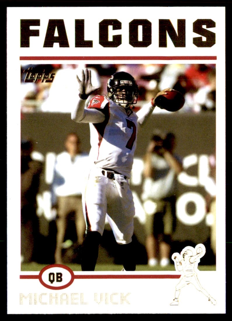 2004 Topps Michael Vick #25 on Kronozio
