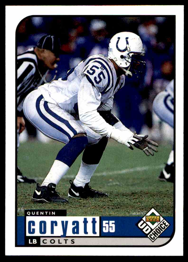 1998 UD Choice Quentin Coryatt #76 on Kronozio
