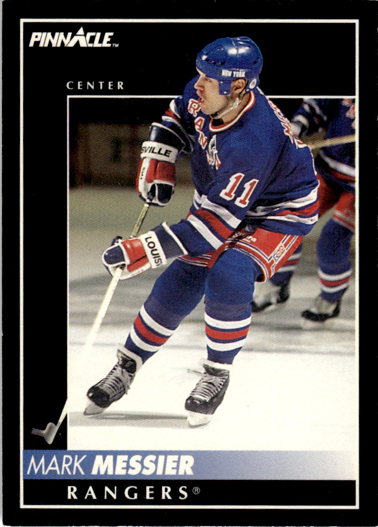 1992-93 Pinnacle Hockey Card Mark Messier #1 on Kronozio