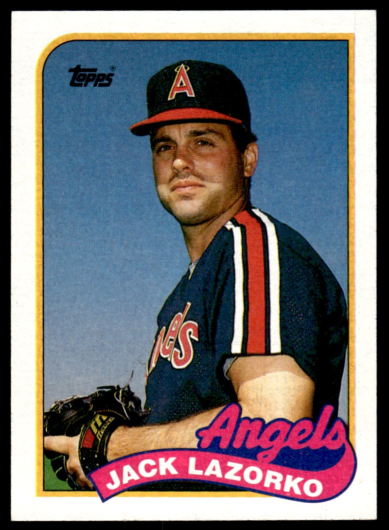 1989 Topps Jack Lazorko #362 on Kronozio