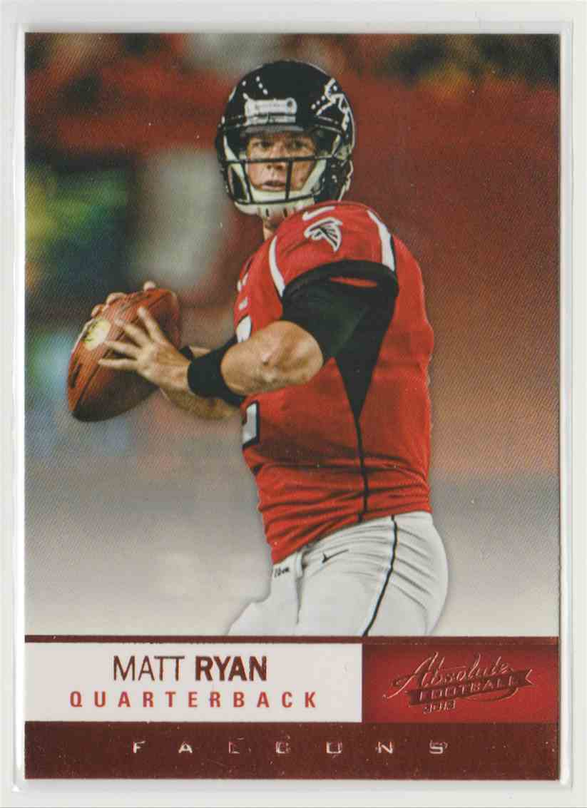 2012 Panini Absolute Retail Matt Ryan #57 on Kronozio