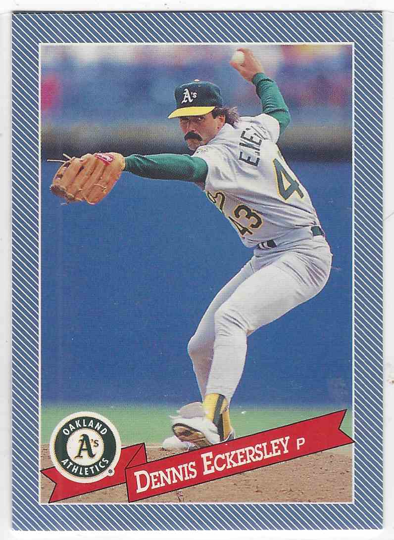 1993 Continental Baking Hostess Baseballs Dennis Eckersley #11 on Kronozio