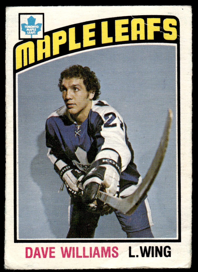 1976-77 O-Pee-Chee Dave Williams #373 on Kronozio