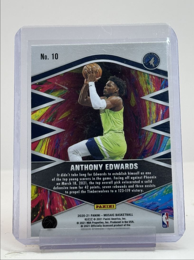 2020-21 MOSAIC INTRODUCTIONS BASKETBALL ANTHONY EDWARDS on Kronozio