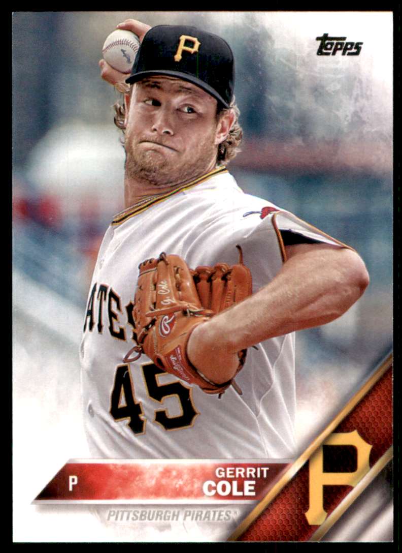 2016 Topps Gerrit Cole #452 on Kronozio