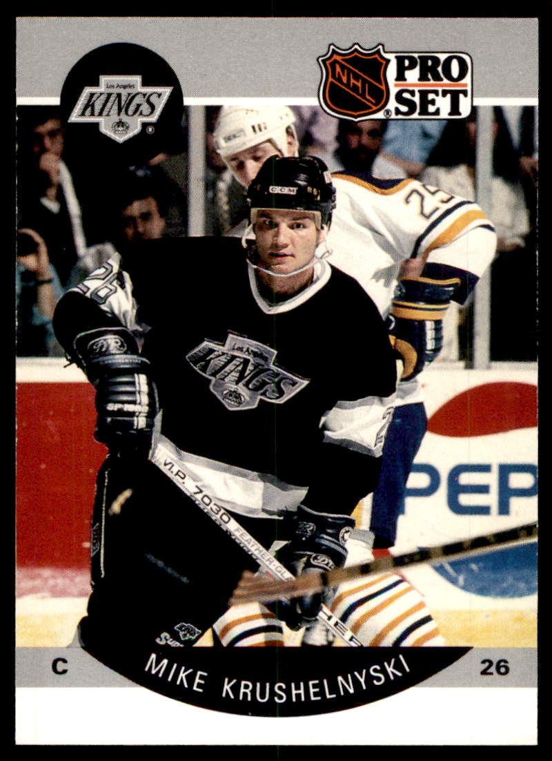 1990-91 Pro Set Mike Krushelnyski #121 on Kronozio